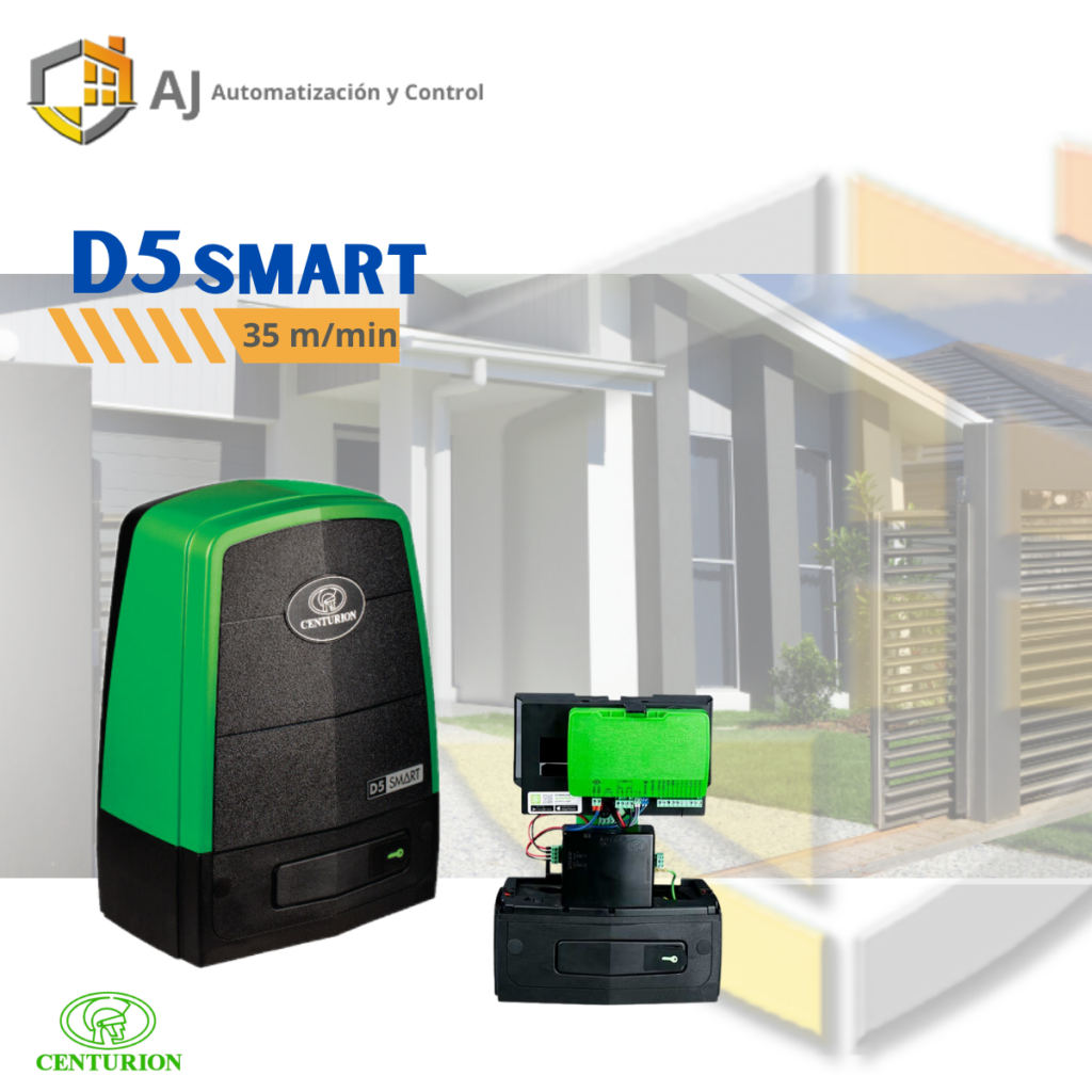 Motor Corredera D5 Smart Centurión con Central • AJ Automatización y ...