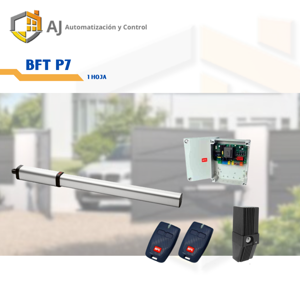 Kit de Motor Batiente Simple BFT P7 • AJ Automatización y Control