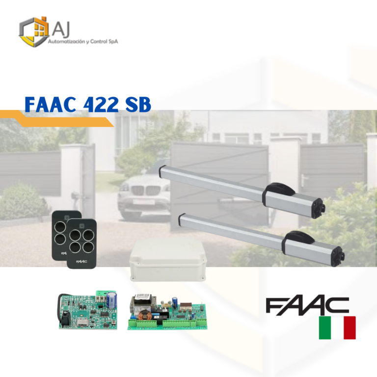 Kit de Motor Batiente Doble 422 Faac SB • AJ Automatización y Control