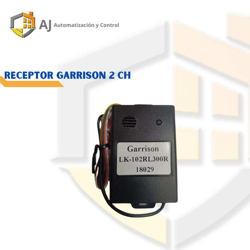 Receptor Momentáneo 2 Canales Garrison • AJ Automatización y Control